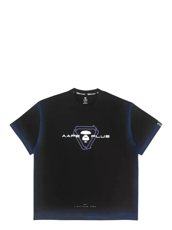 AAPE BY *A BATHING APE Moonface Gradient T-shirt - Black