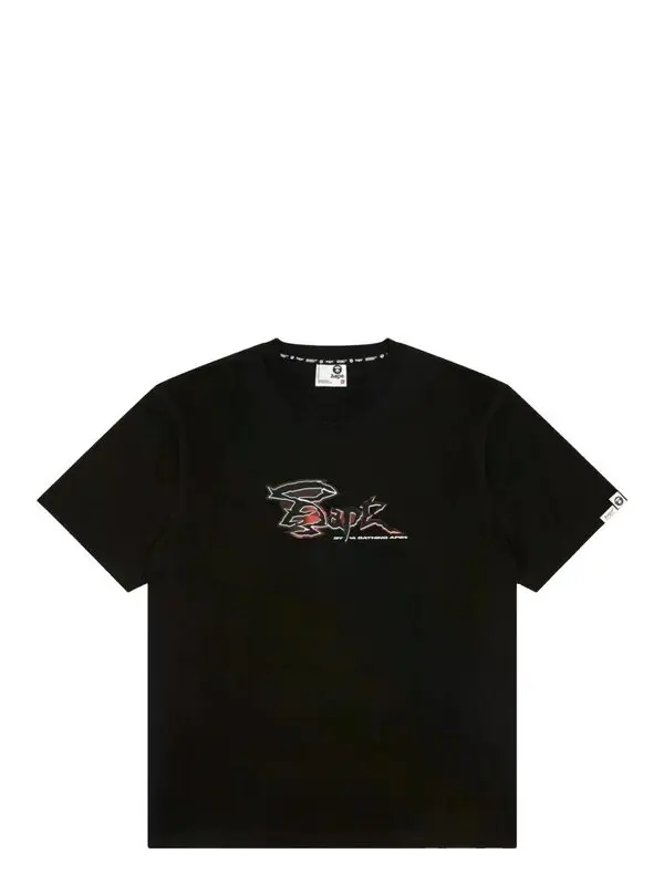 AAPE BY *A BATHING APE Graphic-print T-shirt - Black