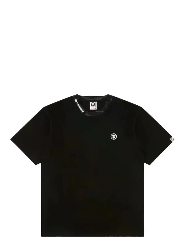 AAPE BY *A BATHING APE Moonface-print T-shirt - Black