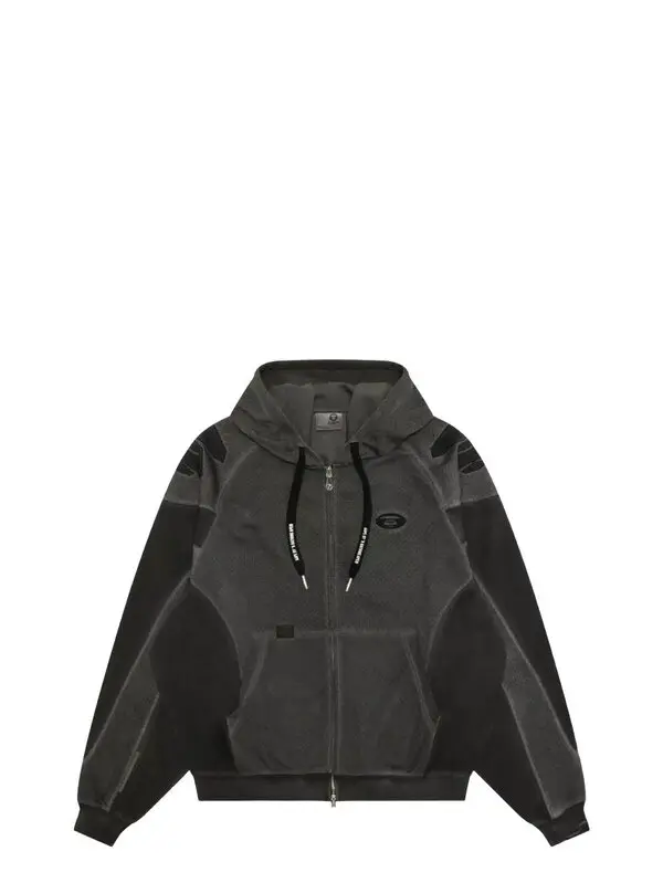 AAPE BY *A BATHING APE Moonface Zip-up Hoodie - Black
