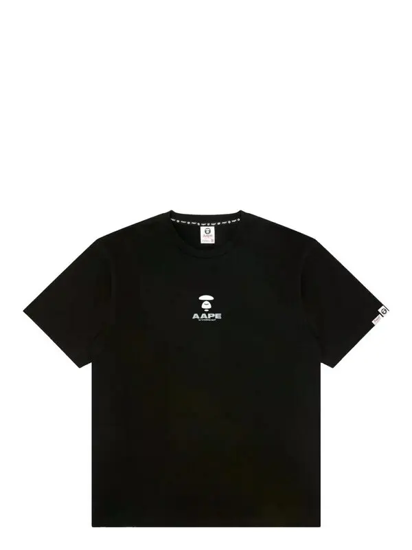 AAPE BY *A BATHING APE Logo-print T-shirt - Black