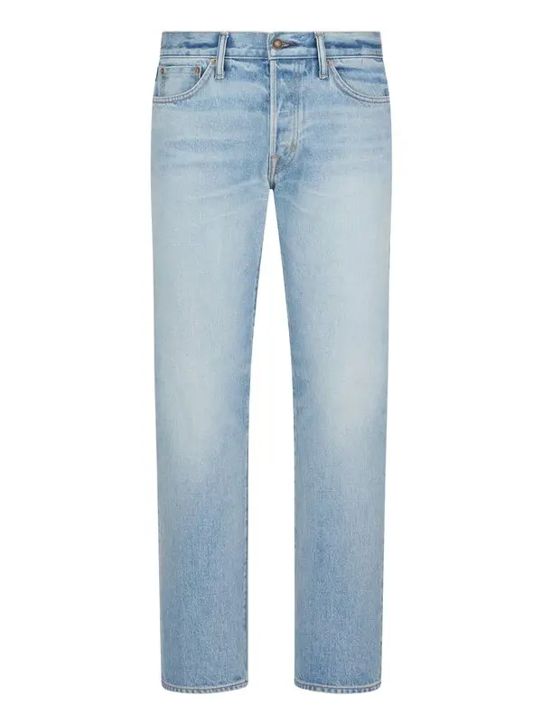 TOM FORD Straight Fit Jeans - Blue