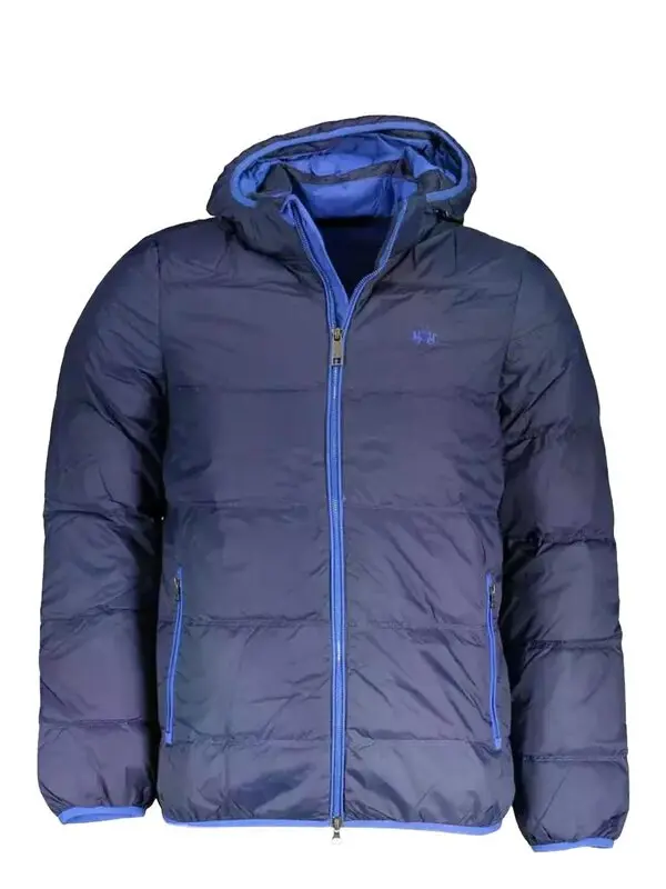 LA MARTINA Quilted Puffer Jacket - Blue
