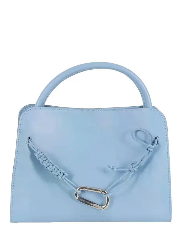 BIASIA Iconic Leather Tote - Blue