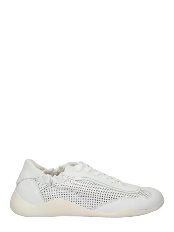 VIC MATIE Perforated Elasticated-ankle Sneakers - White
