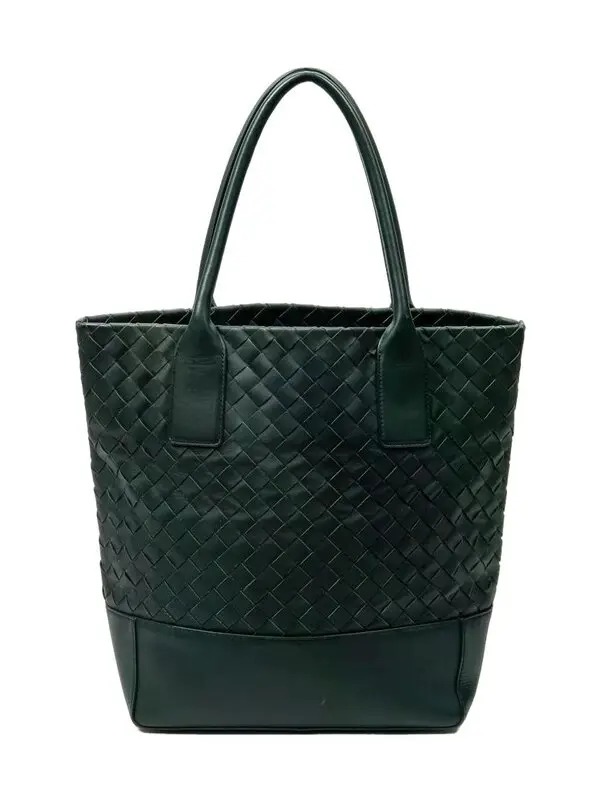 Bottega Veneta Vertical Shoulder Bag - Green