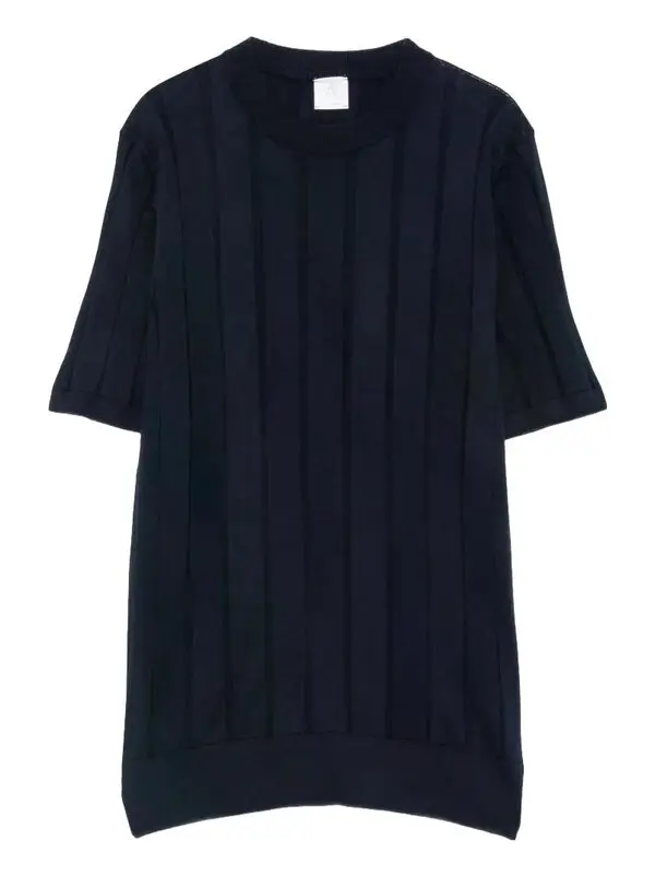 Eleventy Crew-neck T-shirt - Blue