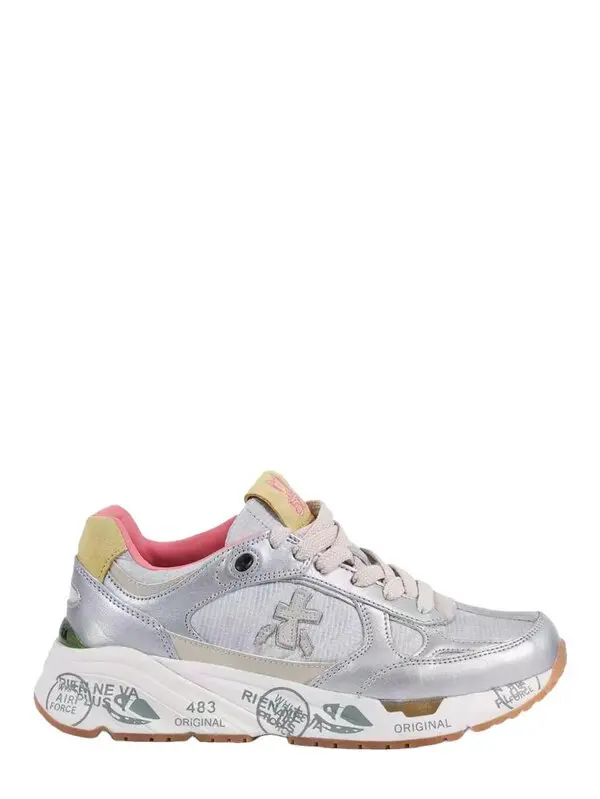 Premiata Mased 8115 Lace-up Sneakers - Silver