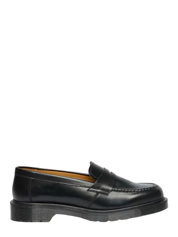 Dr. Martens Delapre Made In England Classic Calf Leather Loafers - Black