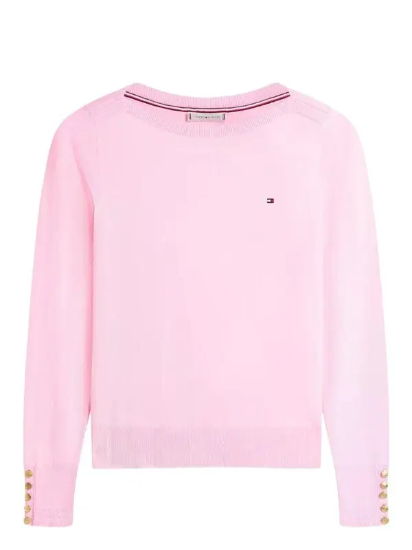 Tommy Hilfiger Boat-neck Sweater - Pink