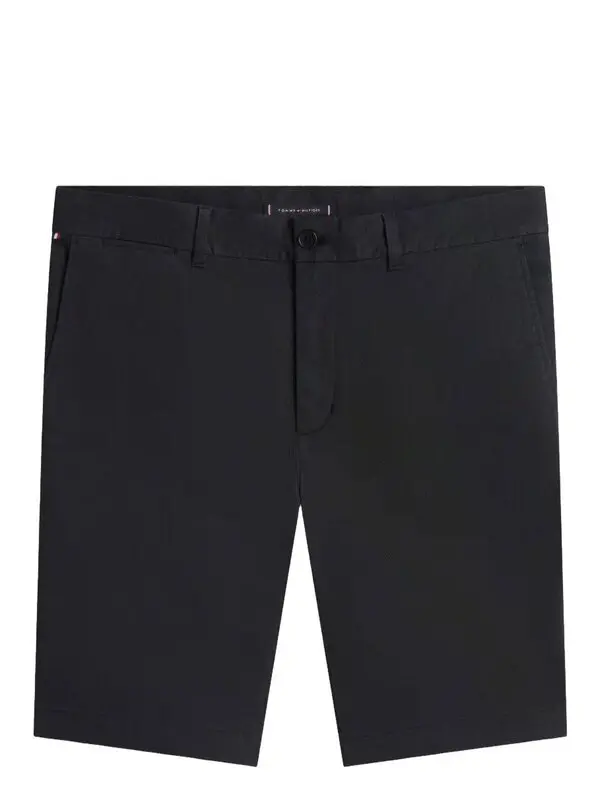 Tommy Hilfiger Denton Print Slim Cotton Chino Shorts - Blue