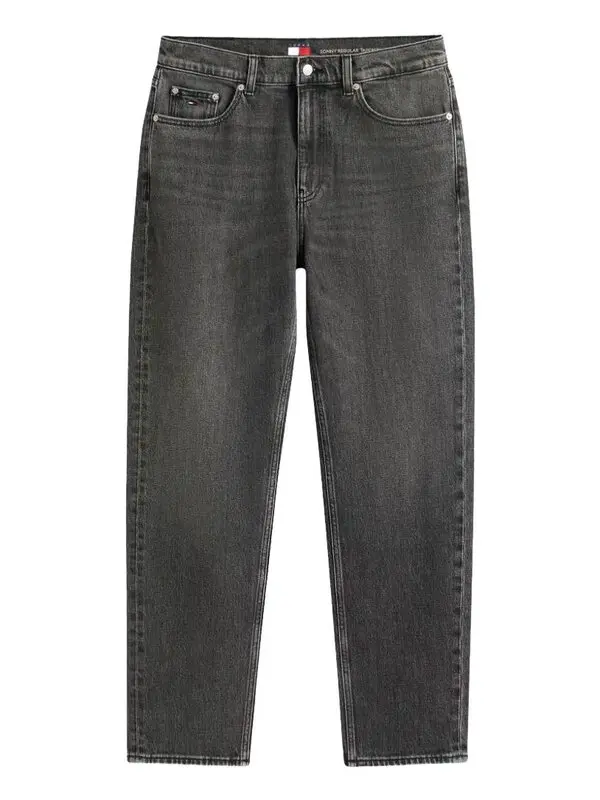 Tommy Hilfiger Sonny Logo-patch Jeans - Black