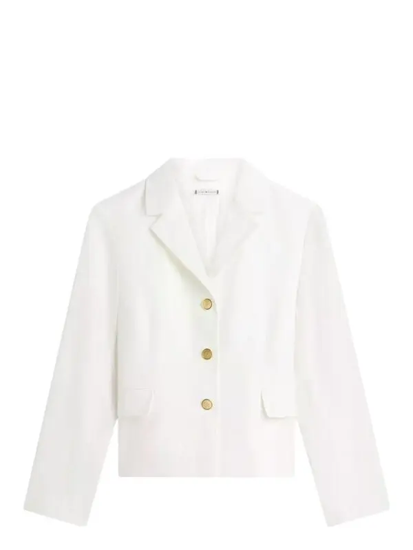Tommy Hilfiger Slim-fit Single-breasted Blazer - White