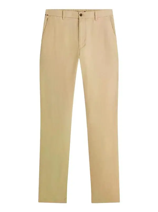 Tommy Hilfiger Denton Straight-leg Linen Trousers - Neutrals