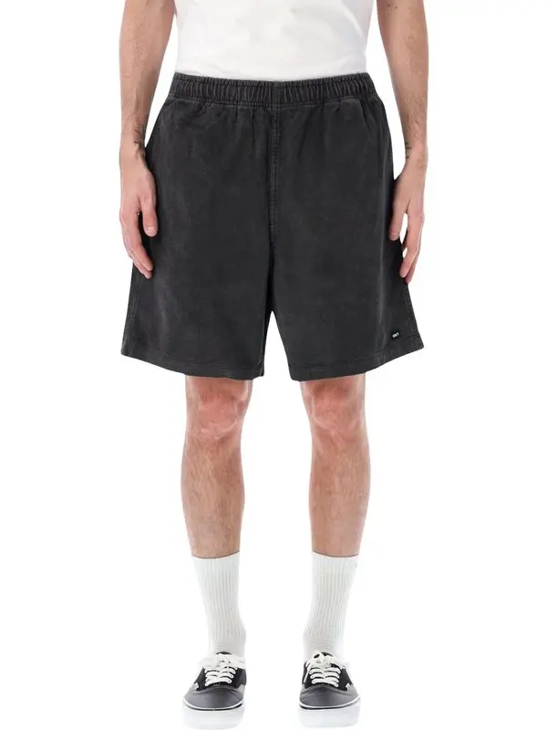 Obey Corduroy Relaxed Fit Shorts - Black