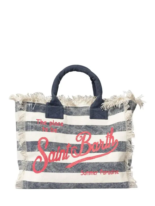 MC2 SAINT BARTH Printed Mini Bag - Blue 1
