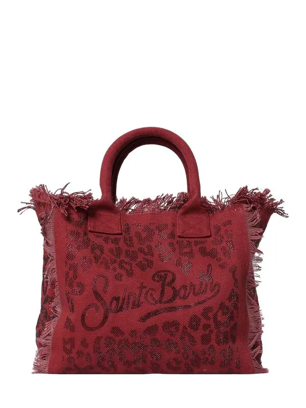MC2 SAINT BARTH Printed Mini Bag - Burgundy