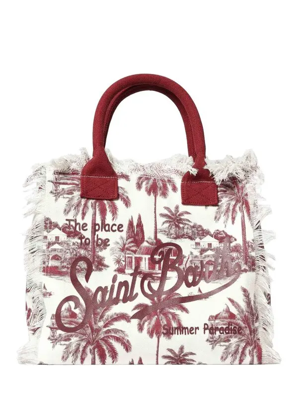 MC2 SAINT BARTH Printed Mini Bag - White 1