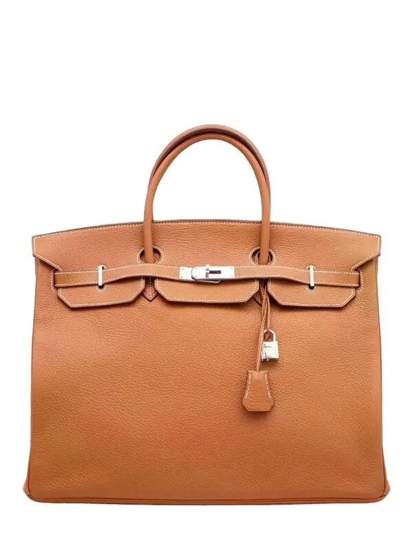 Hermès 2006 Birkin 40 Togo Leather Tote Bag - Neutrals