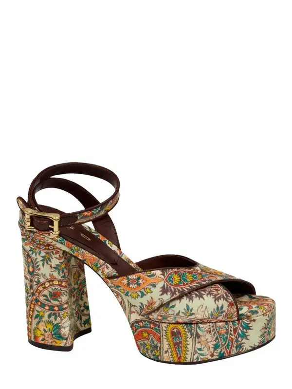 Etro Heeled Sandal - Multicolor