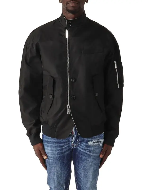 Dsquared2 Bomber Jacket - Black