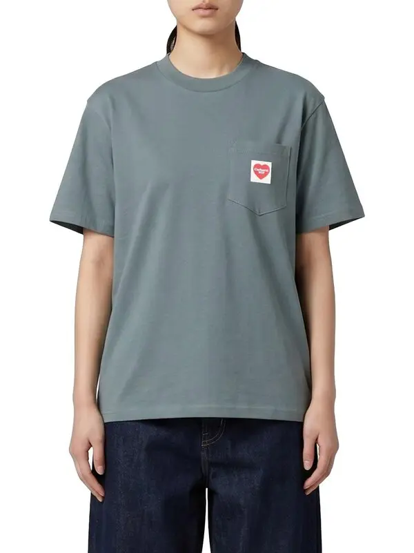 Carhartt Work In Progress T-shirt With Pocket Detail - Blue