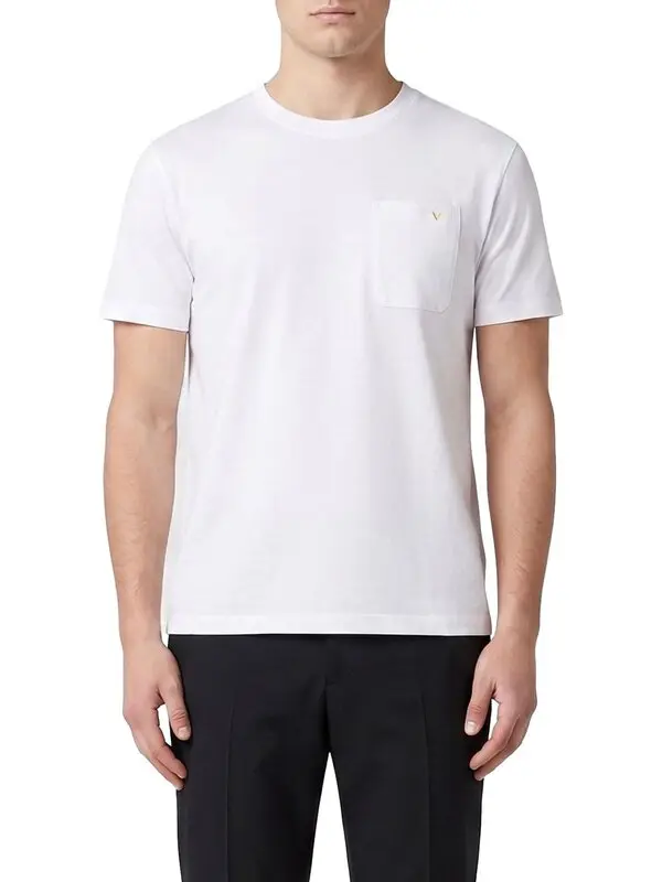 Valentino Garavani Vlogo Cotton T-shirt - White