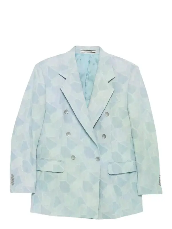 Tagliatore Double-breasted Blazer - Blue