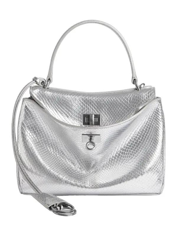 Balenciaga Rodeo Mini Handbag - Silver