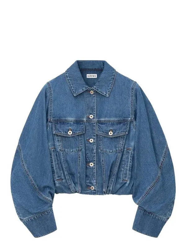 Loewe Denim Trucker Jacket - Blue
