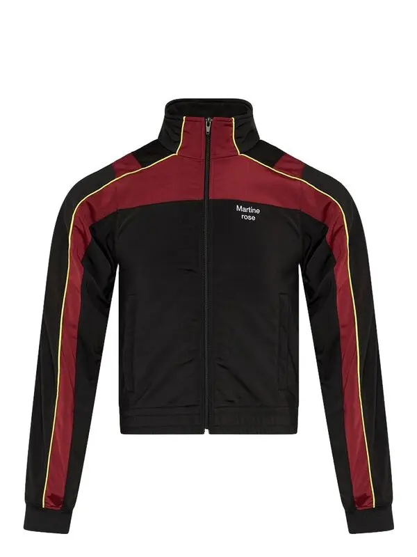 Martine Rose Shrunken Track Jacket - Black