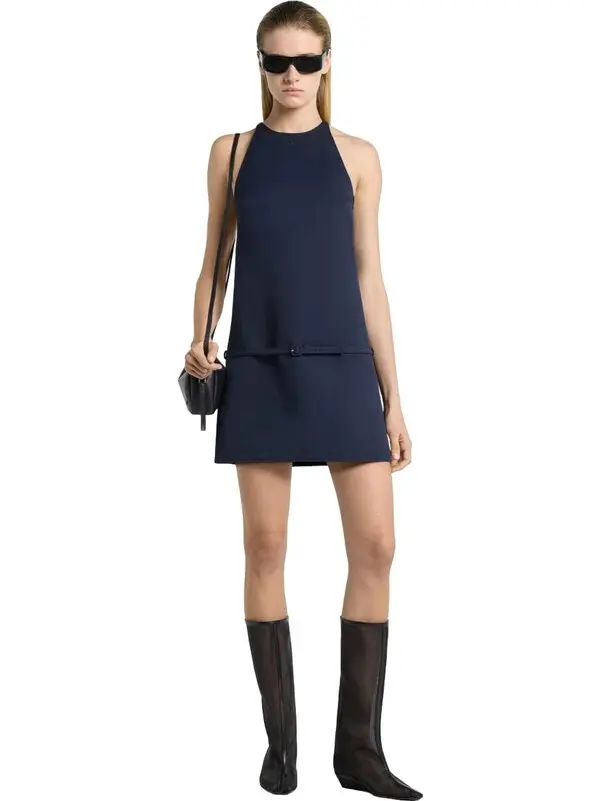 COURREGES A-line Mini Dress - Blue