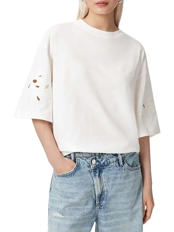ALLSAINTS Lola Amelie Tee - Optic White
