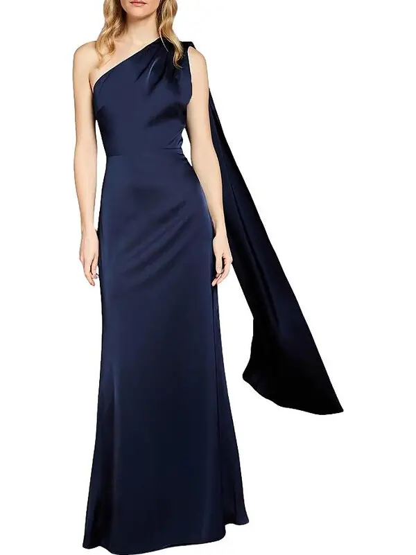 Coast One-shoulder Maxi Dress - Navy