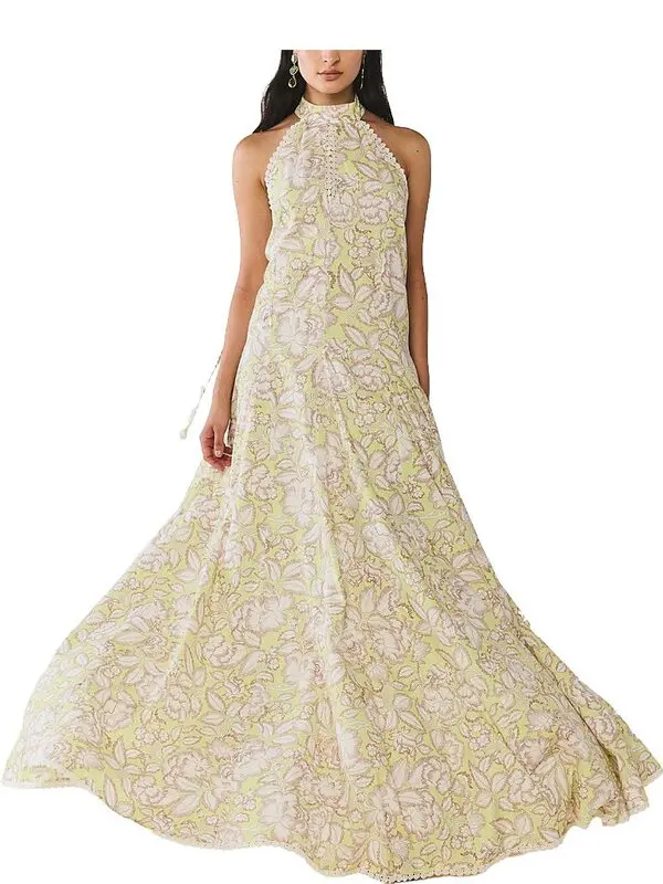 EDDY Quinn Maxi Dress - Lucca Green
