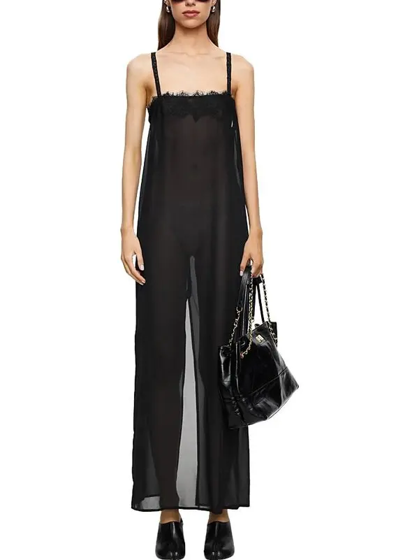 Lioness Glacial Maxi Dress - Noir