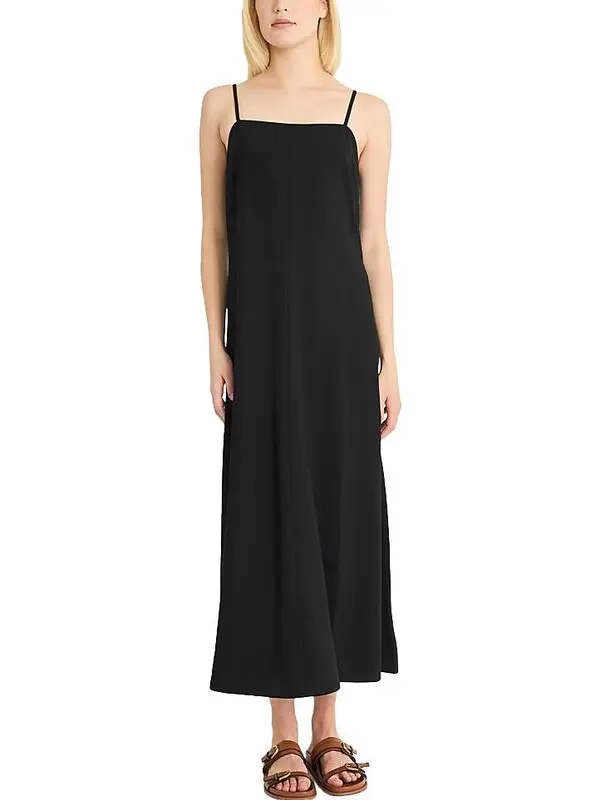 LUXELY Trapeze Maxi Dress - Mount Charcol