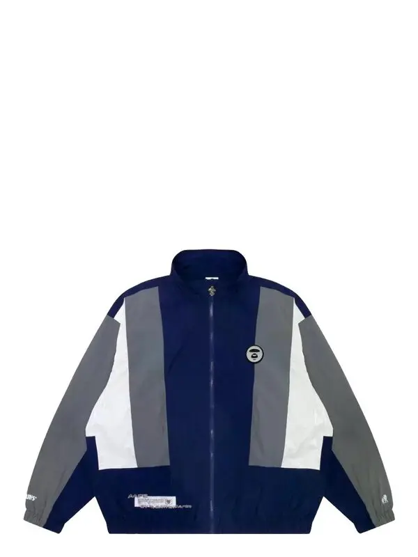 AAPE BY *A BATHING APE Moonface Colour-block Track Jacket - Blue