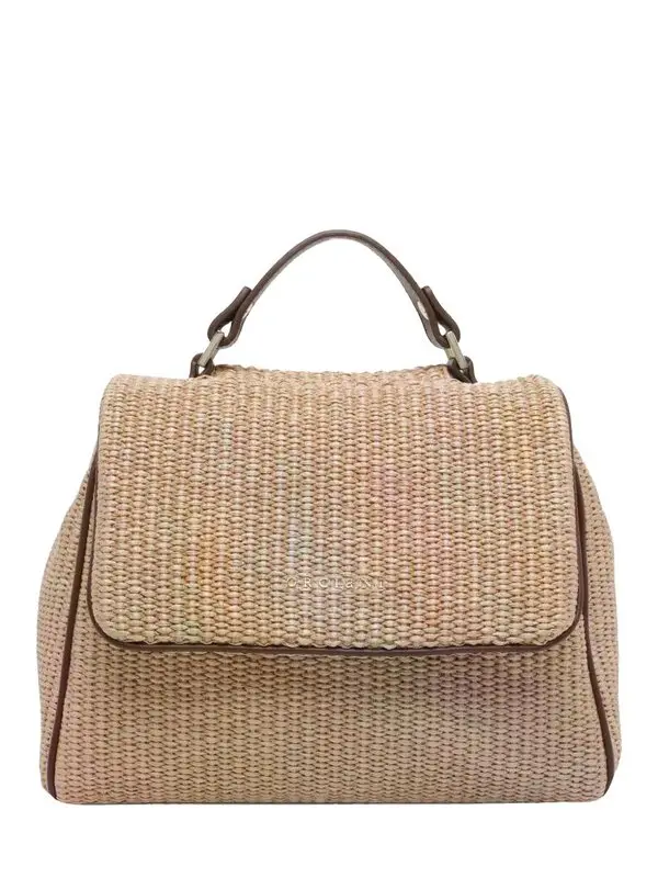 ORTIGNI Small Sveva Zanzibar Handbag - Neutrals