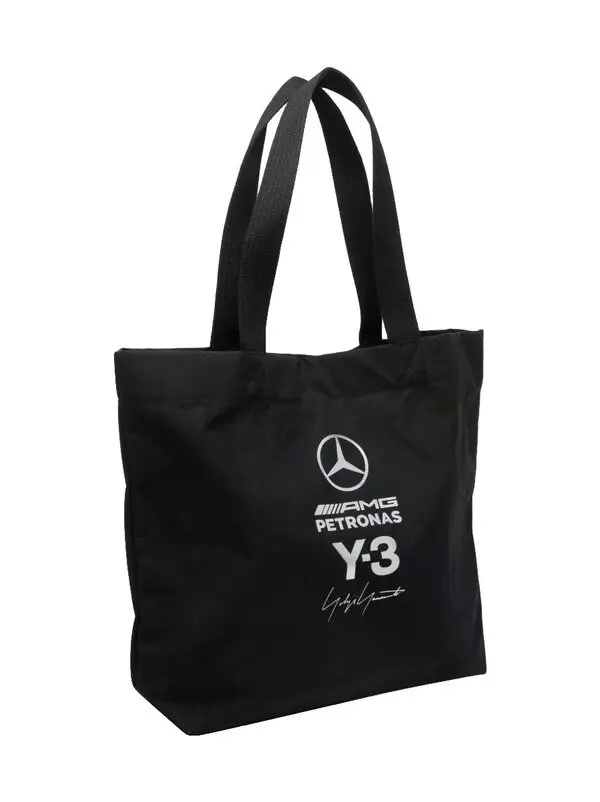 Y3 X Mercedes Amg Petronas Formula 1 Team Tote Bag - Black