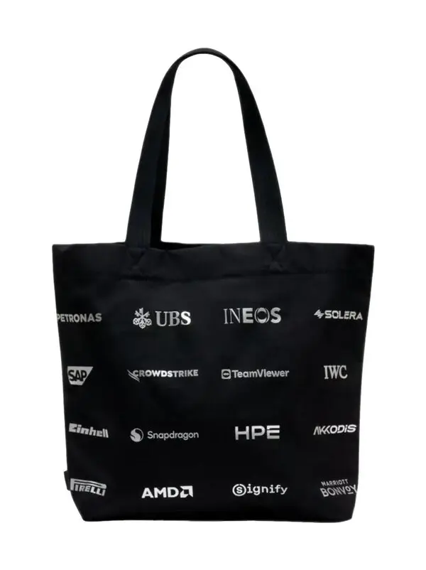 Y3 X Mercedes Amg Petronas Formula 1 Team Tote Bag - Black