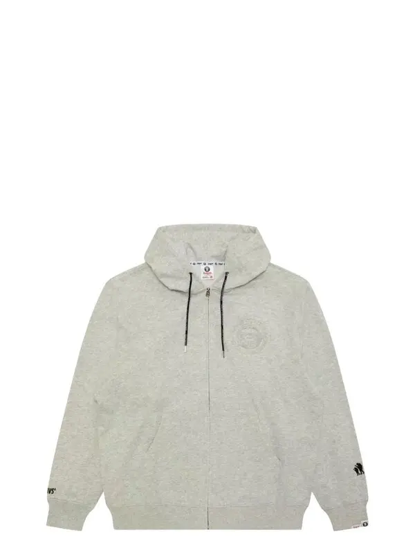 AAPE BY *A BATHING APE Moonface Zip-up Hoodie - Grey
