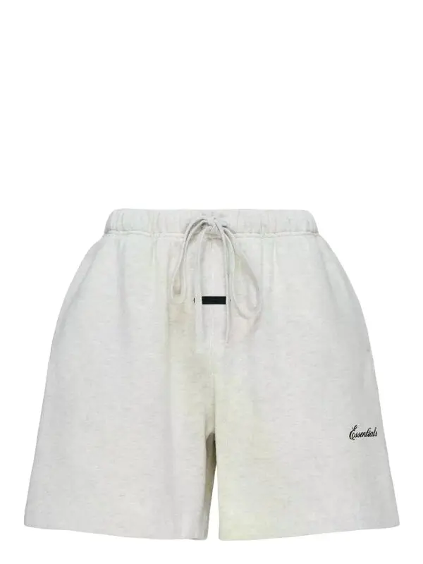 Fear Of God Embroidered Shorts - Grey