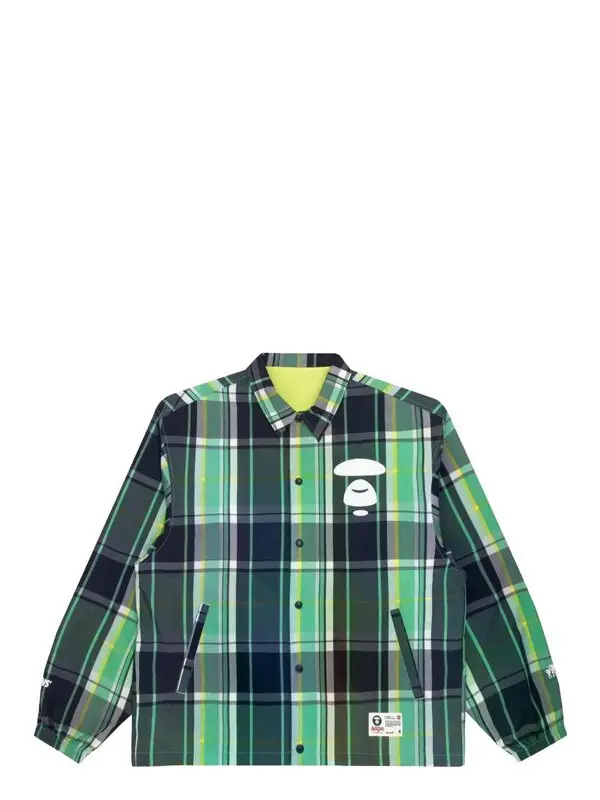 AAPE BY *A BATHING APE Moonface Reversible Jacket - Green