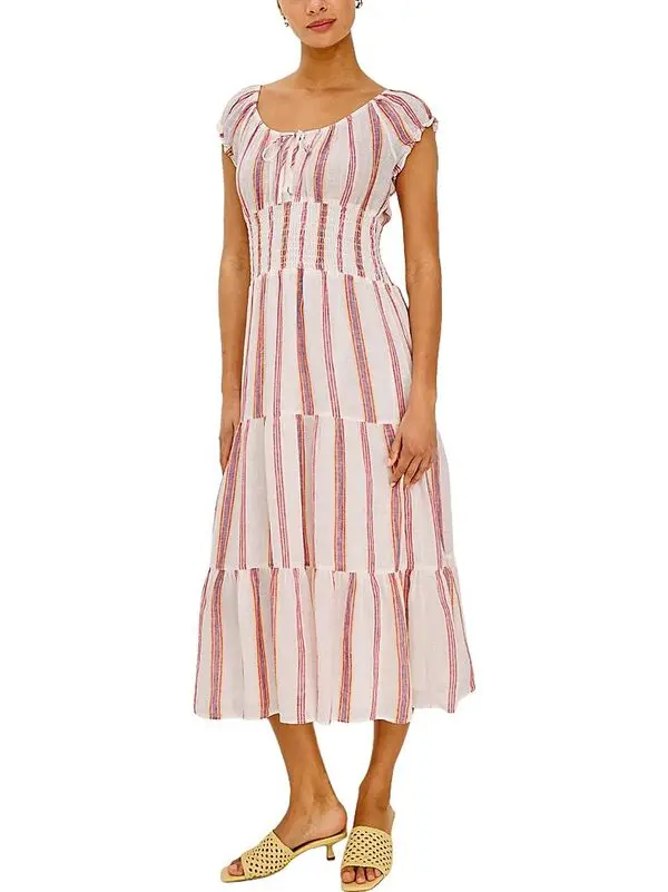 Rails Giadzy X Daria Midi Dress - Primavera Stripe