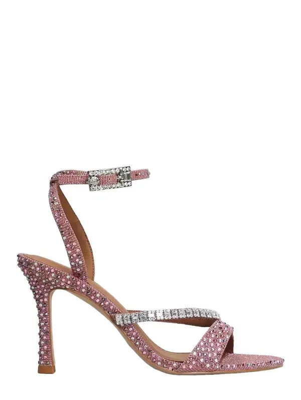 Kurt Geiger 9.5cm Crystal-embellished Sandals - Pink