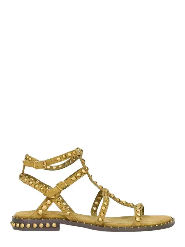 Ash Stud-embellished Flat Sandals - Neutrals