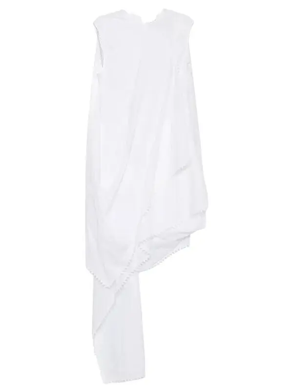 Jacquemus Traversin Layered Mini Dress - White