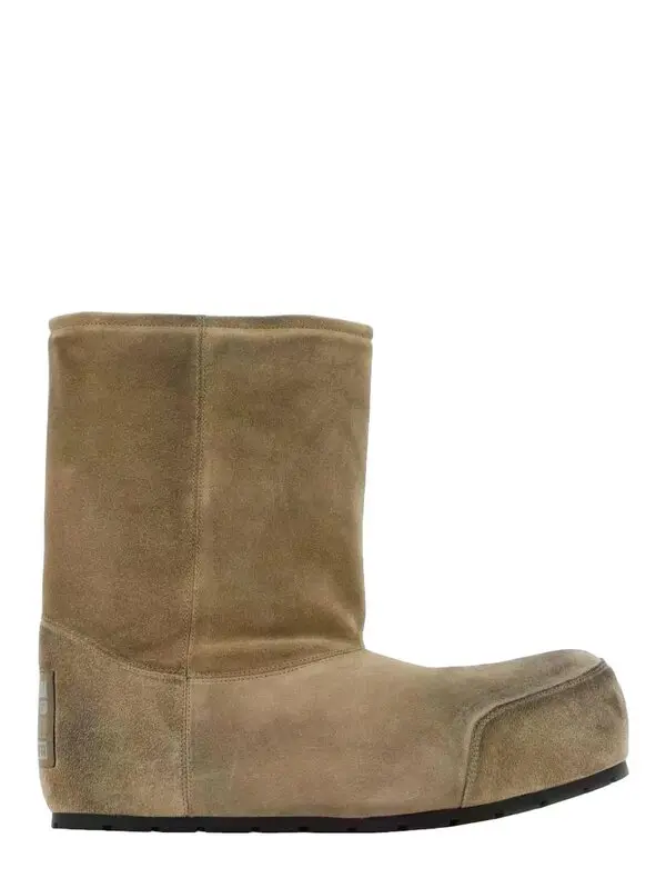 Balenciaga Dumbo Suede Boots - Neutrals