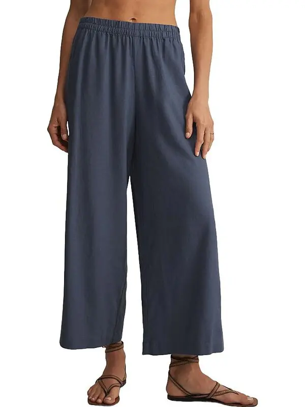 Z Supply Scout Linen Pants - Vintage Indigo